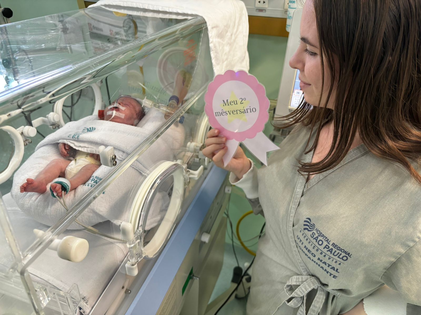 Bebês internados na UTI Neonatal comemoram mesversário no hospital de ...